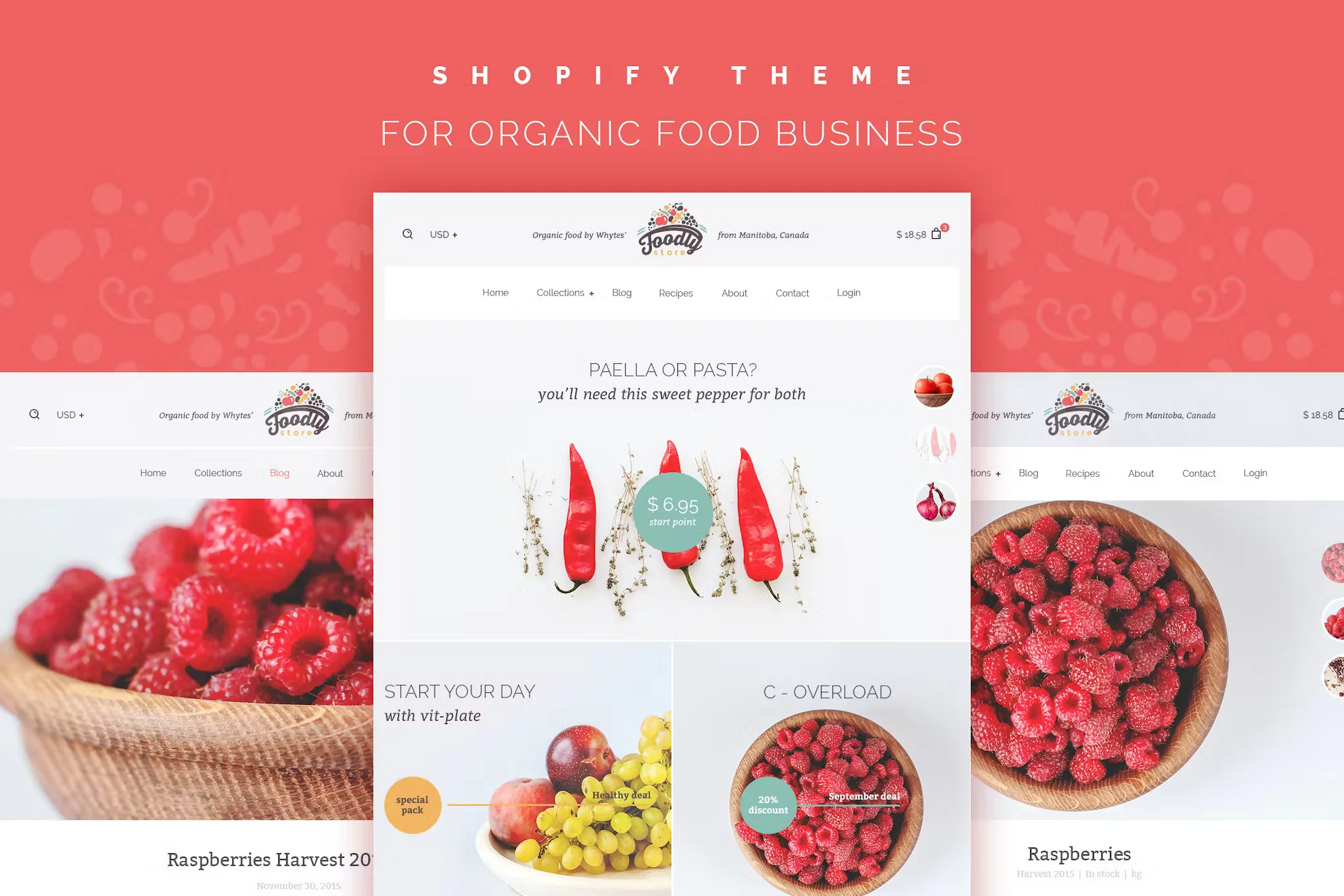 Free Download Foodly | One-Stop Shopify Grocery Shop